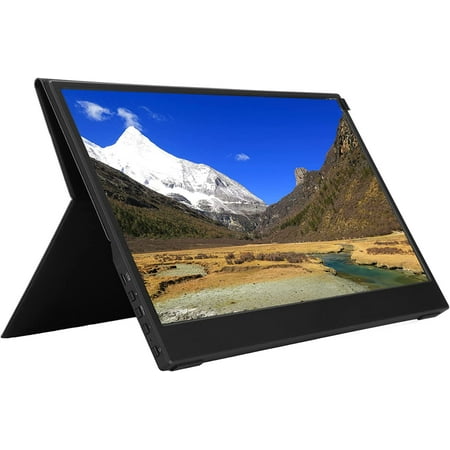 1080P Portable Monitor, 13.3 Inch Full HD 1920x1080 USB C Computer ...
