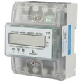 220 380v 5 80a Energy Consumption Digital Electric Power Meter 3 Phase