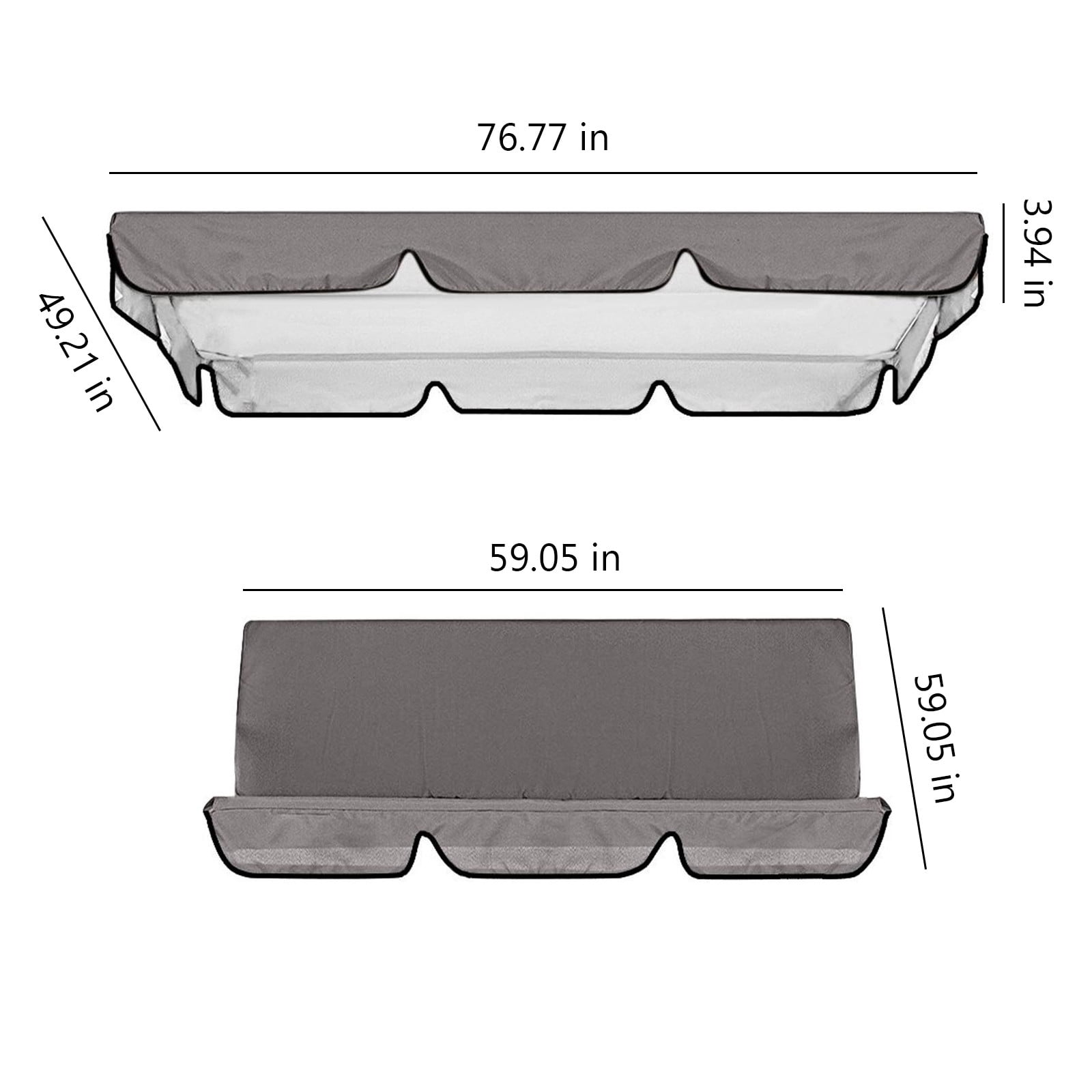 Click here for Unbranded Outdoor Patio Covers Waterproof Swing Wa... prices