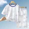 dmqupv Girls Shorts Pajama Set Baby Pajamas 2 Piece Pajamas Set for ...