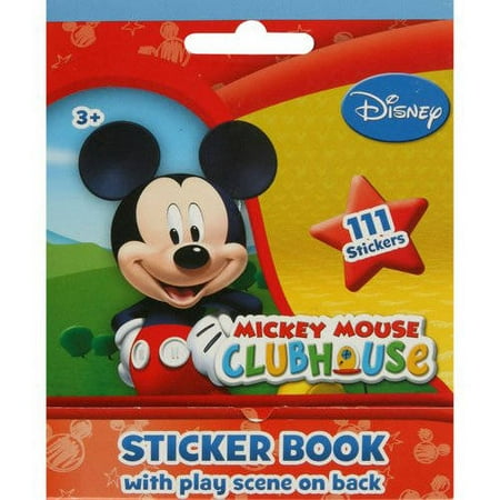Disney Mickey Mouse Sticker Book, 111-Count - Walmart.com