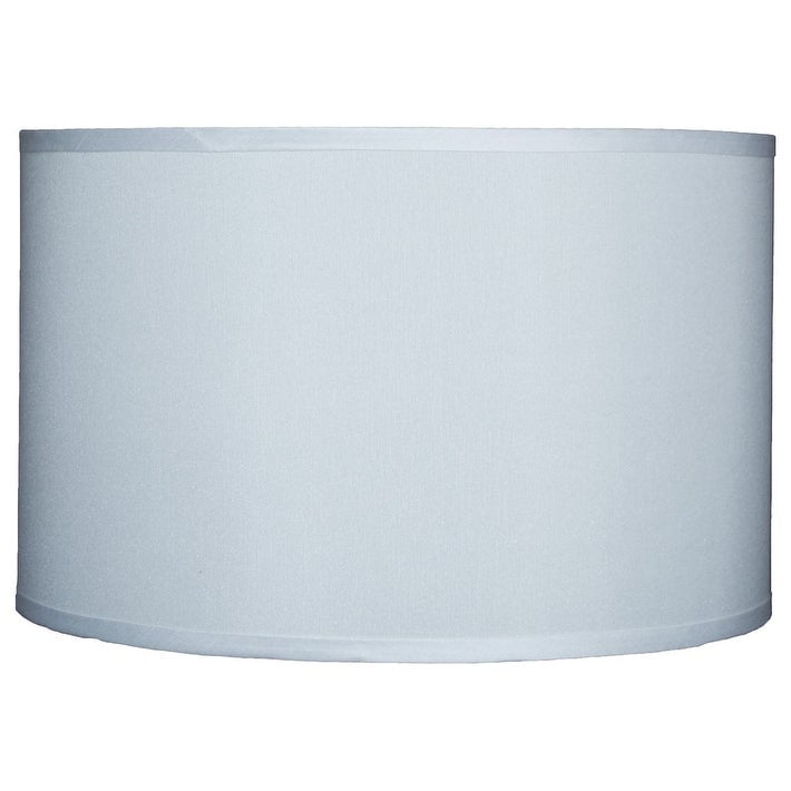 Classic Drum Faux Silk Lamp Shade 8-inch to 16-inch Available Off White ...
