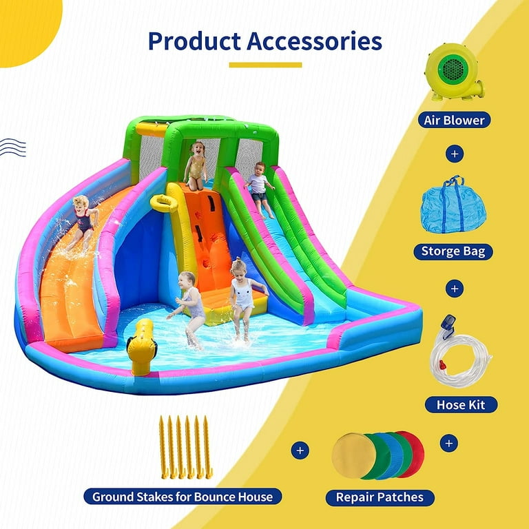 Inflatable Water Slides Walmart