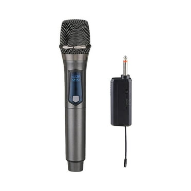 Jesscasday Handheld UHF Wireless Microphone Professional Head-Wear Mic ...