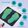 EMS Foot Massager, Foldable Feet & Calves Massage Mat for Muscles ...