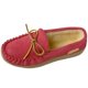 Alpine Swiss Sabine Womens Suede Shearling Moccasin Slippers House ...