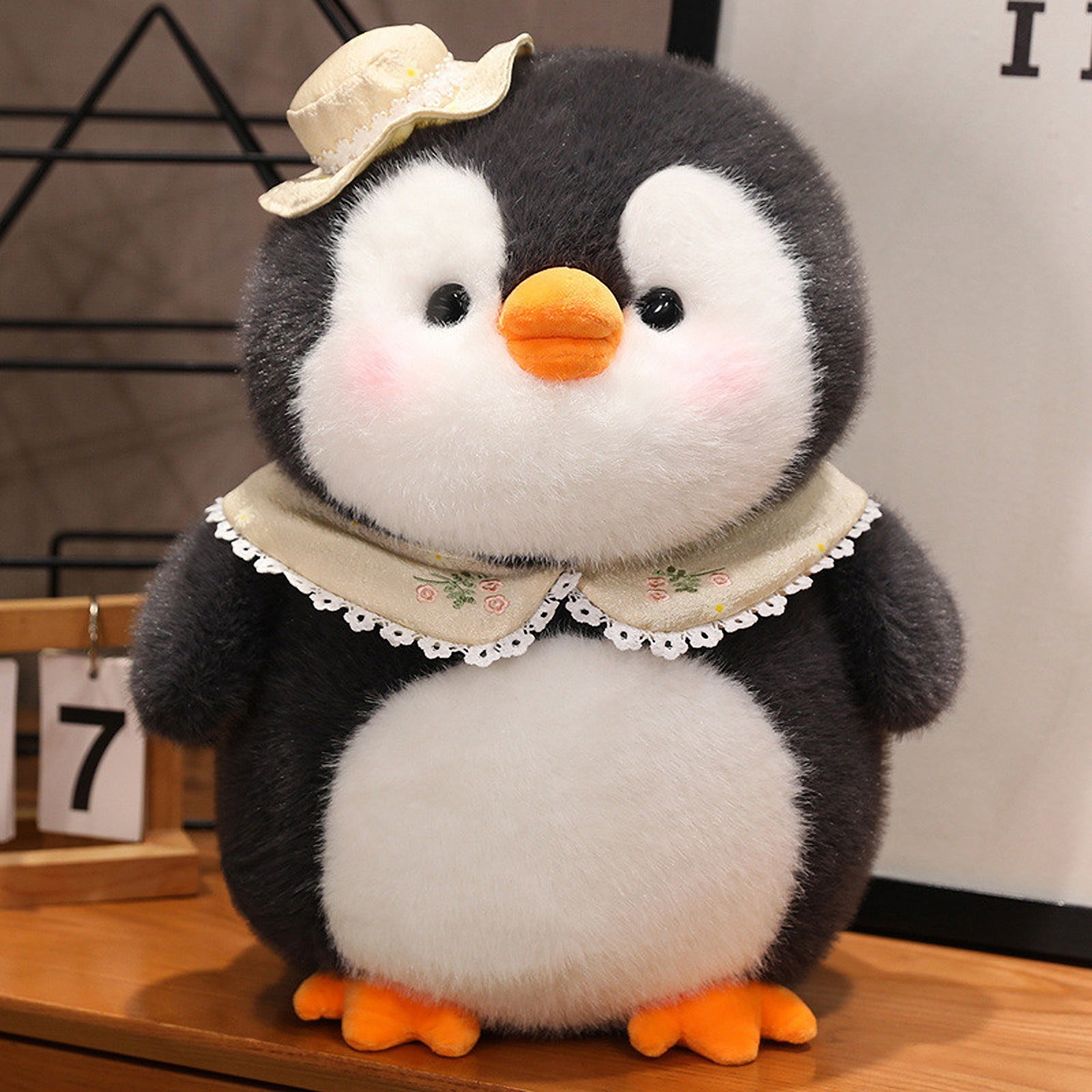 Ganfancp Adorable Pingüino de Juguete En Playset Pingüino Cachorro con ...