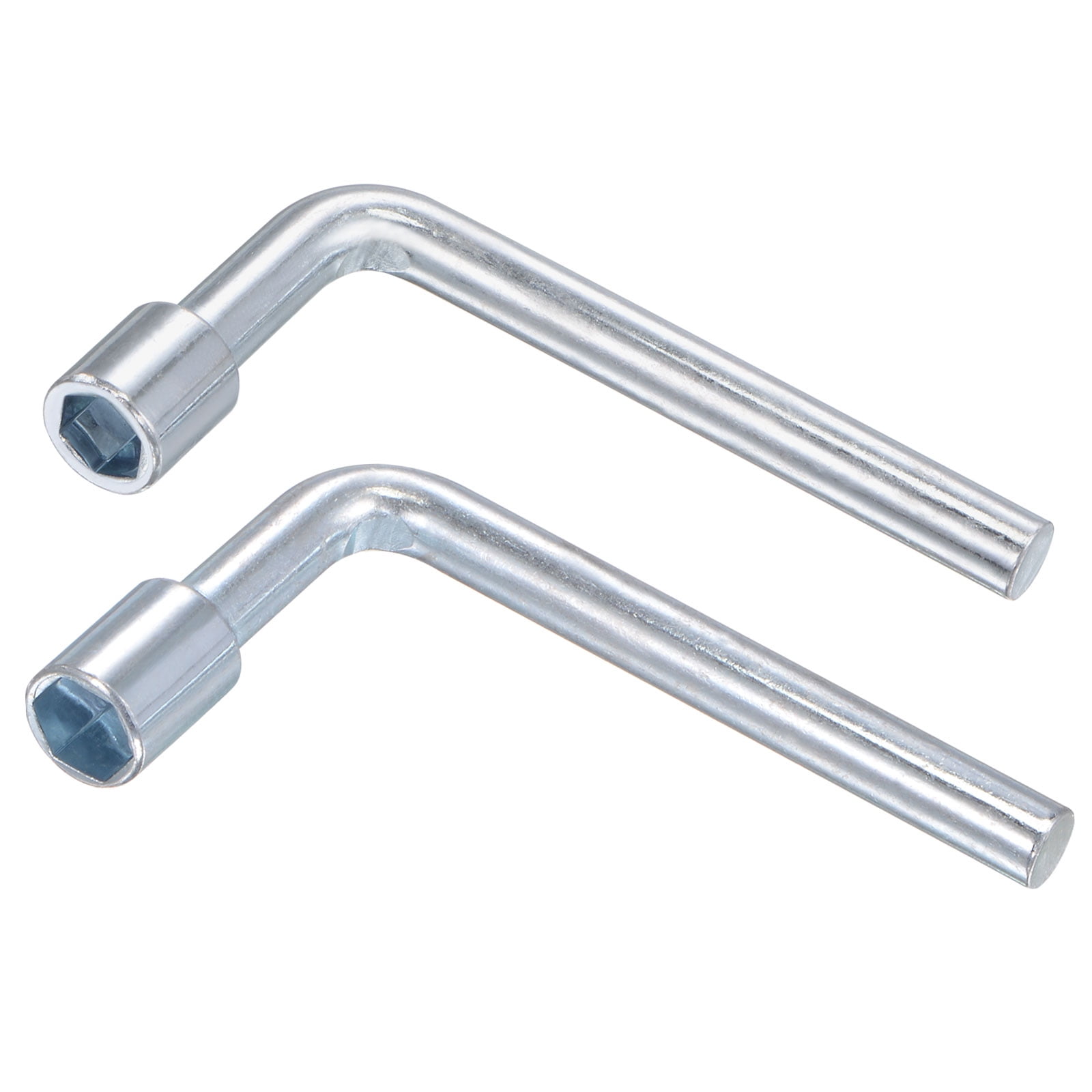 Uxcell 7mm & 8mm Metric L Shaped Angled Open Hex 6 Point Socket Wrench ...