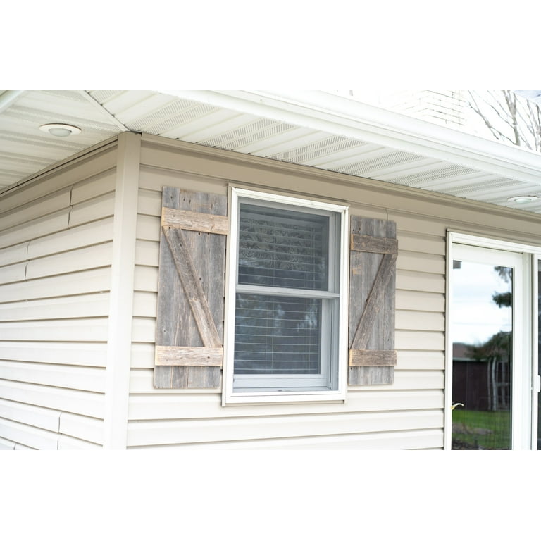 Rustic Wood Windows