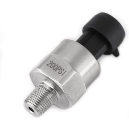 Pressure Transducer Sender Sensor for Oil Fuel Air Water,1/8"NPT Thread ...