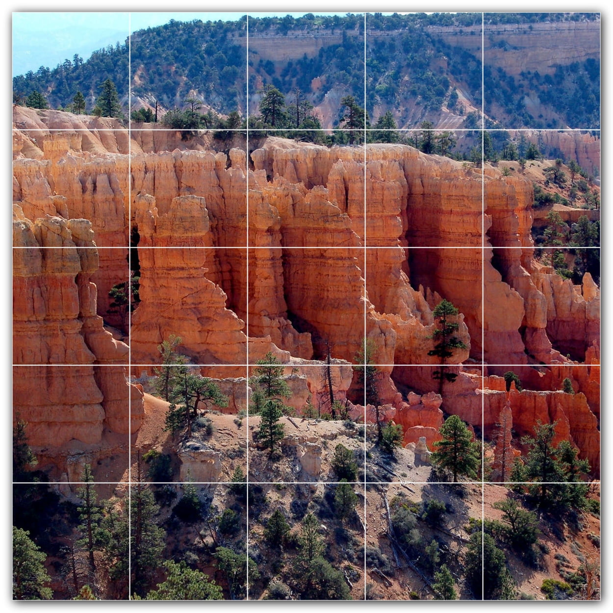 Picture-Tiles.com: Canyon Ceramic Tile Wall Mural WAL500325-55XL. 60"W ...