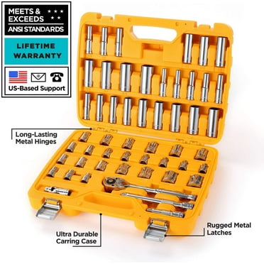 Wadsworth Ratchet Set Mini Super Deluxe 52 pc w/4 Tools - Walmart.com