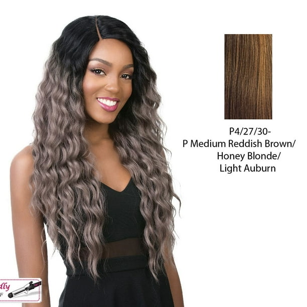 Iron Friendly Swiss Lace Front Wig Swiss Lace Sun Dance,Streaked Blend ...