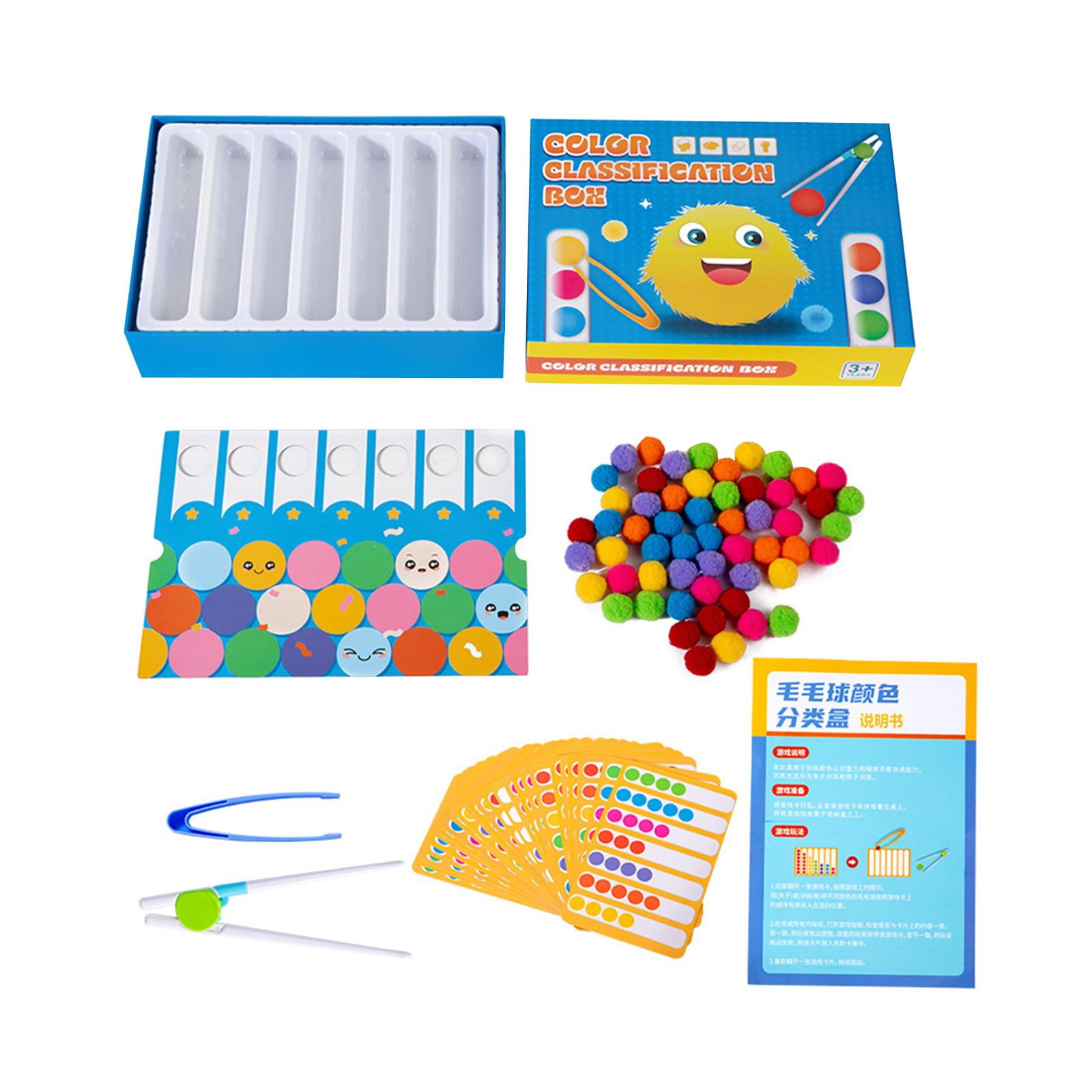 Juguete de clasificación de colores para contar, juego de aprendizaje ...