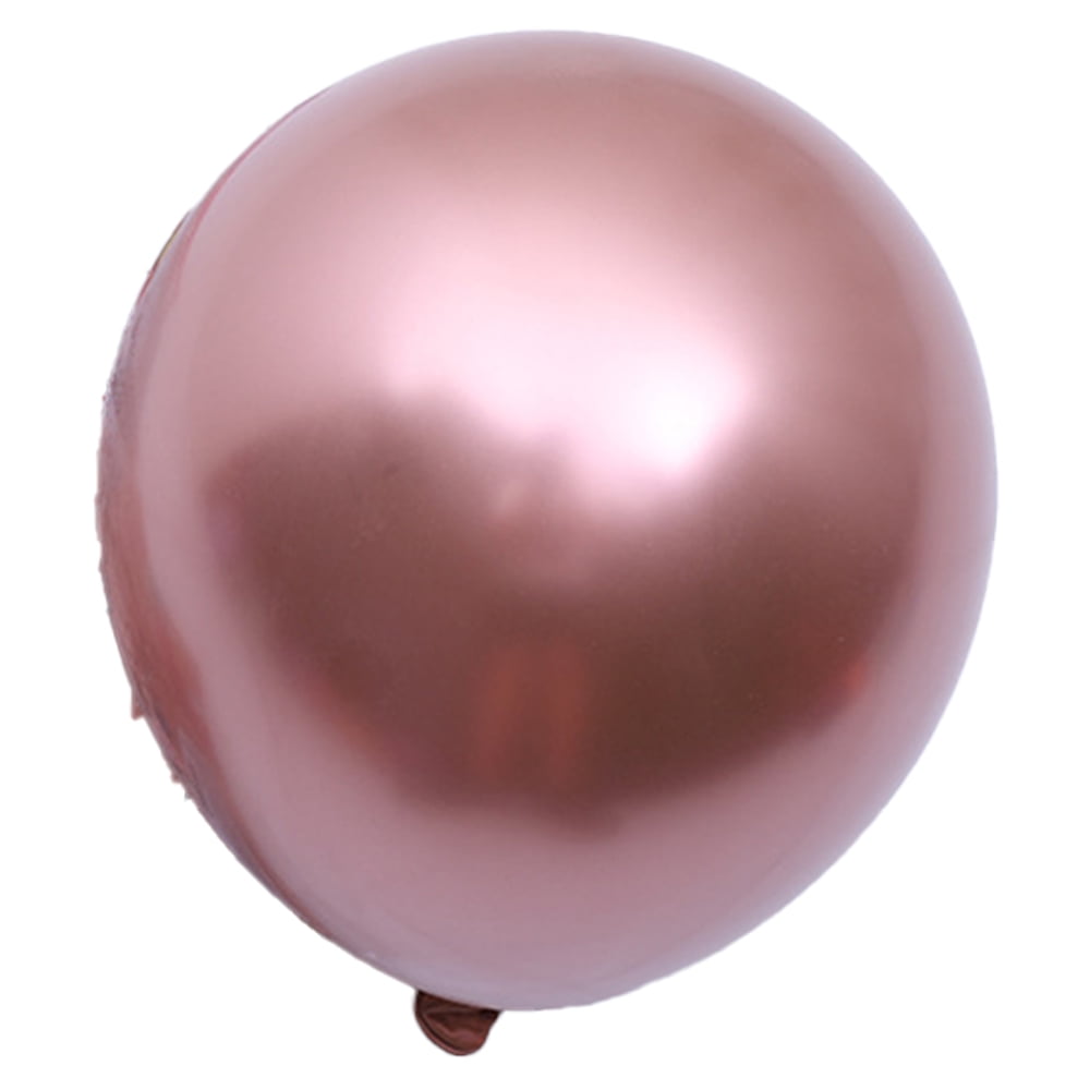50pcs Chrome Metallic Balloons, 12inch Double Layer Latex Balloons ...