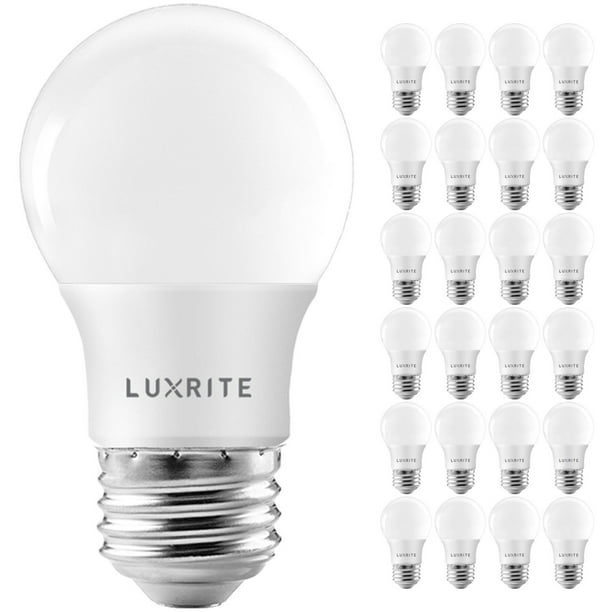 Luxrite A15 LED Dimmable Light Bulb 7W (40W Equivalent) 3000K Soft ...