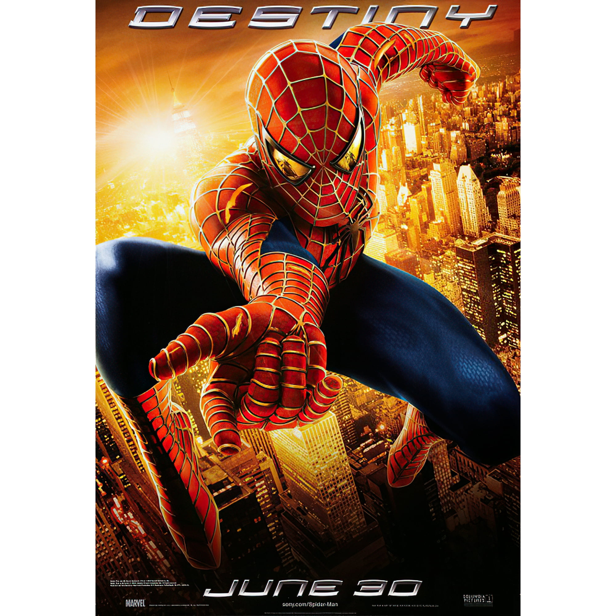 Spider Man 2 Movie Poster 2002