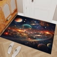 Cosmic Nebula Area Rugs, Galaxy Planet Carpet, Washable Non Slip Low ...
