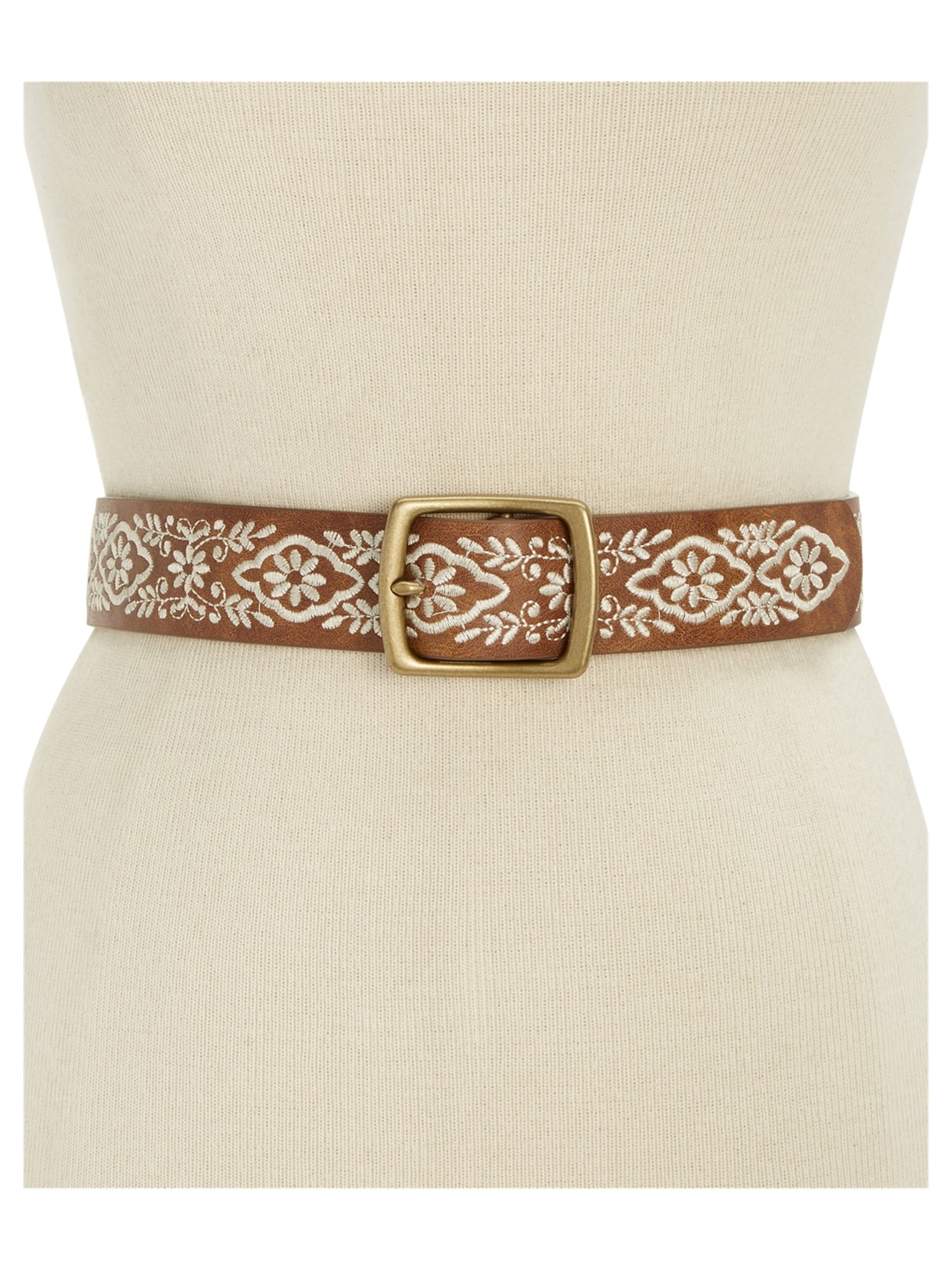 I-N-C Womens Floral Belt - Walmart.com