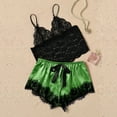 Sexy Lingerie For Women Sets 2 Piece Lace Sheer Spaghetti Strap Top Top