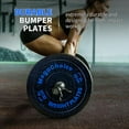 2024 New 2 inch Rubber Bumper Plates For Lifting, Weight Plates For ...