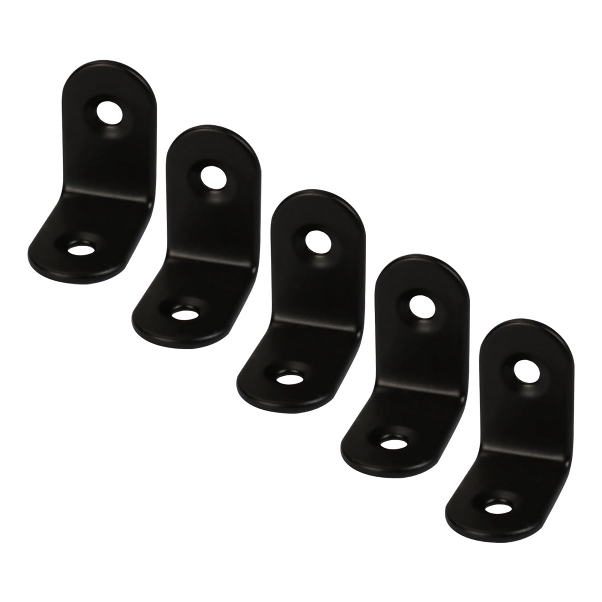 25 x 25mm Angle Bracket Stainless Steel Black L Shaped Angle Brackets ...