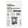 Hyper Tough 35ft Wide Blade Steel Tape Measure with High Visibility ...