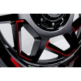 Grid Off-Road GD14 Custom Wheel for 20x9 inch Gloss Black w/ Red ...