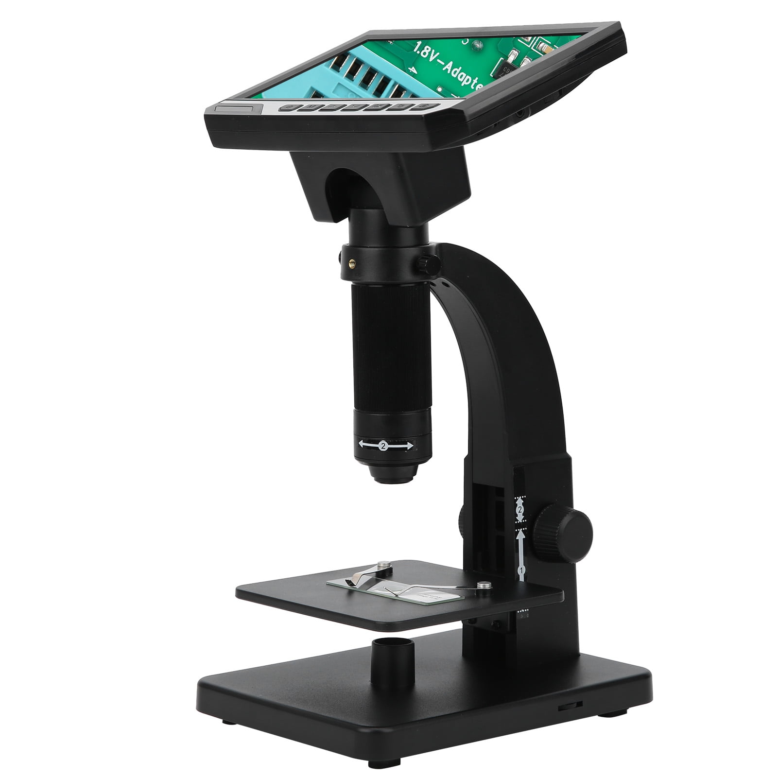 Microscopio Digital HD, Herramienta De Lupa Electrónica ABS De Aleación ...