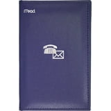 67144 Mead Address Book. 52 sheets 7 3/4" x 5 1/8". Assorted colors ...