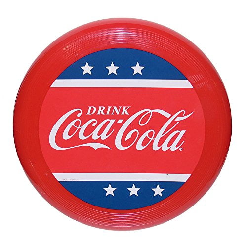 Coca-Cola Red White and Blue Frisbee Flying Disc - Walmart.com