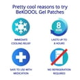 BeKoool Kids Cooling Gel Sheets Non Medicated, Fever Relief, 6 Count ...