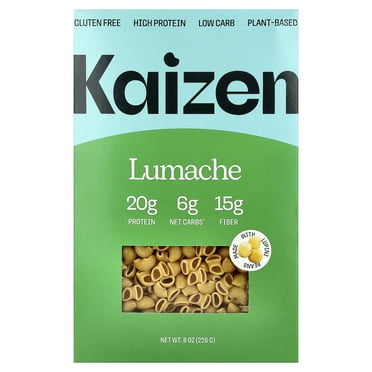 Kaizen Low Carb Keto Pasta Ziti - High Protein (20g), Gluten-Free, Keto ...