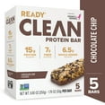 Ready Clean Protein Bar, Chocolate Chip, 5 Count Bars - Walmart.com