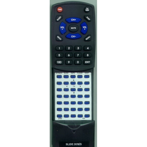Replacement Remote for RCA 247050, RT247050, CRK17TF1, F25432TX1 ...