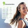 Letsfit U8L Earbud Headphones Black - Walmart.com