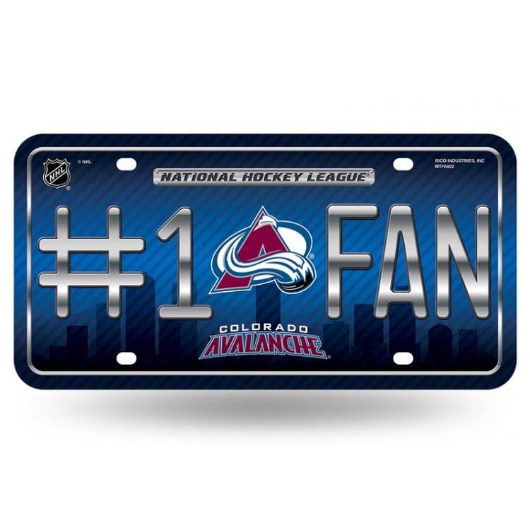 Click here for Rico Industries Colorado Avalanche #1 Fan License... prices