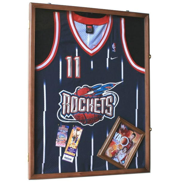 Large Jersey or Uniform Frame Display Case Cabinet Shadow Box - Walmart.com