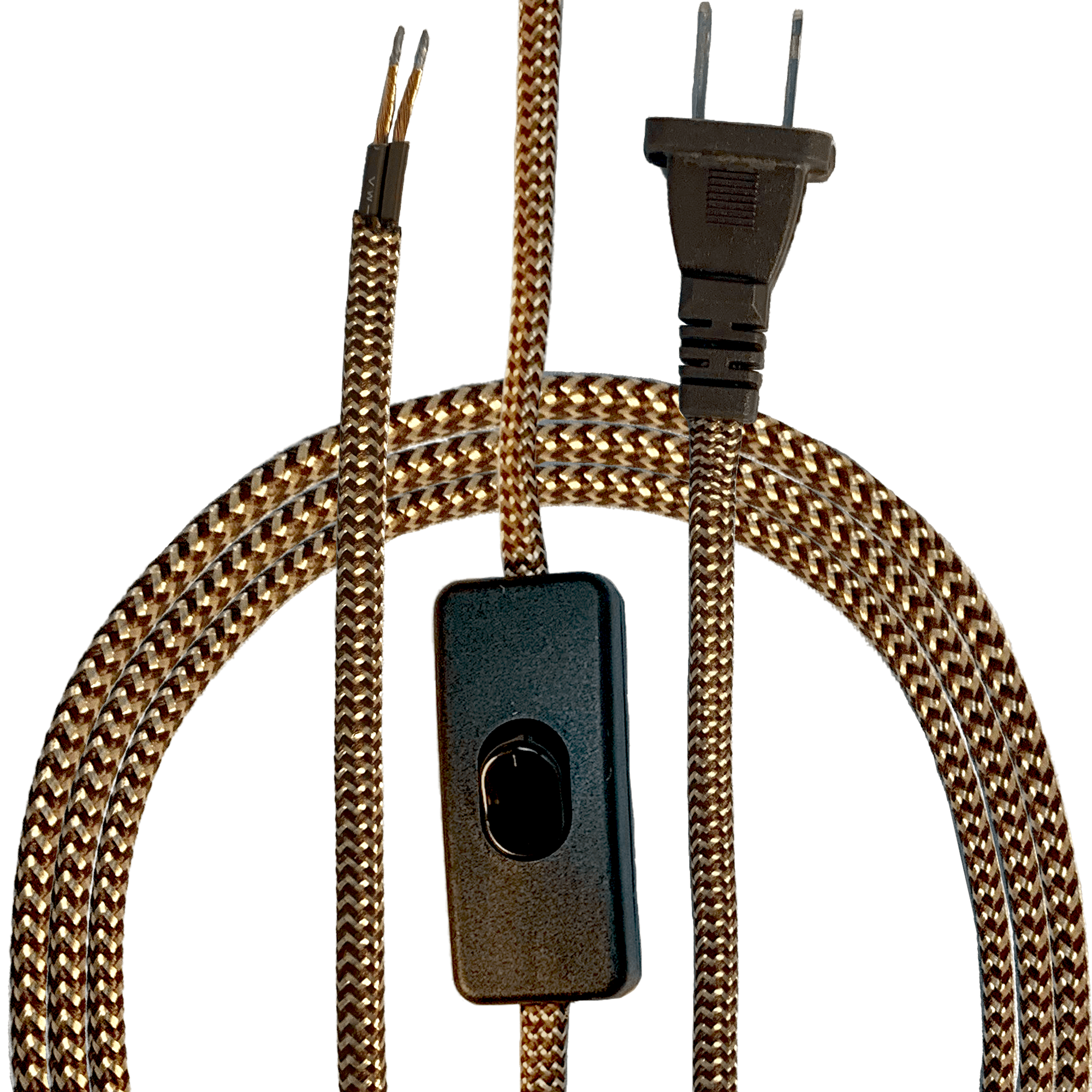 Royal Designs, Inc. Lamp Cord Molded Plug with Rotary Dimmer Switch ...