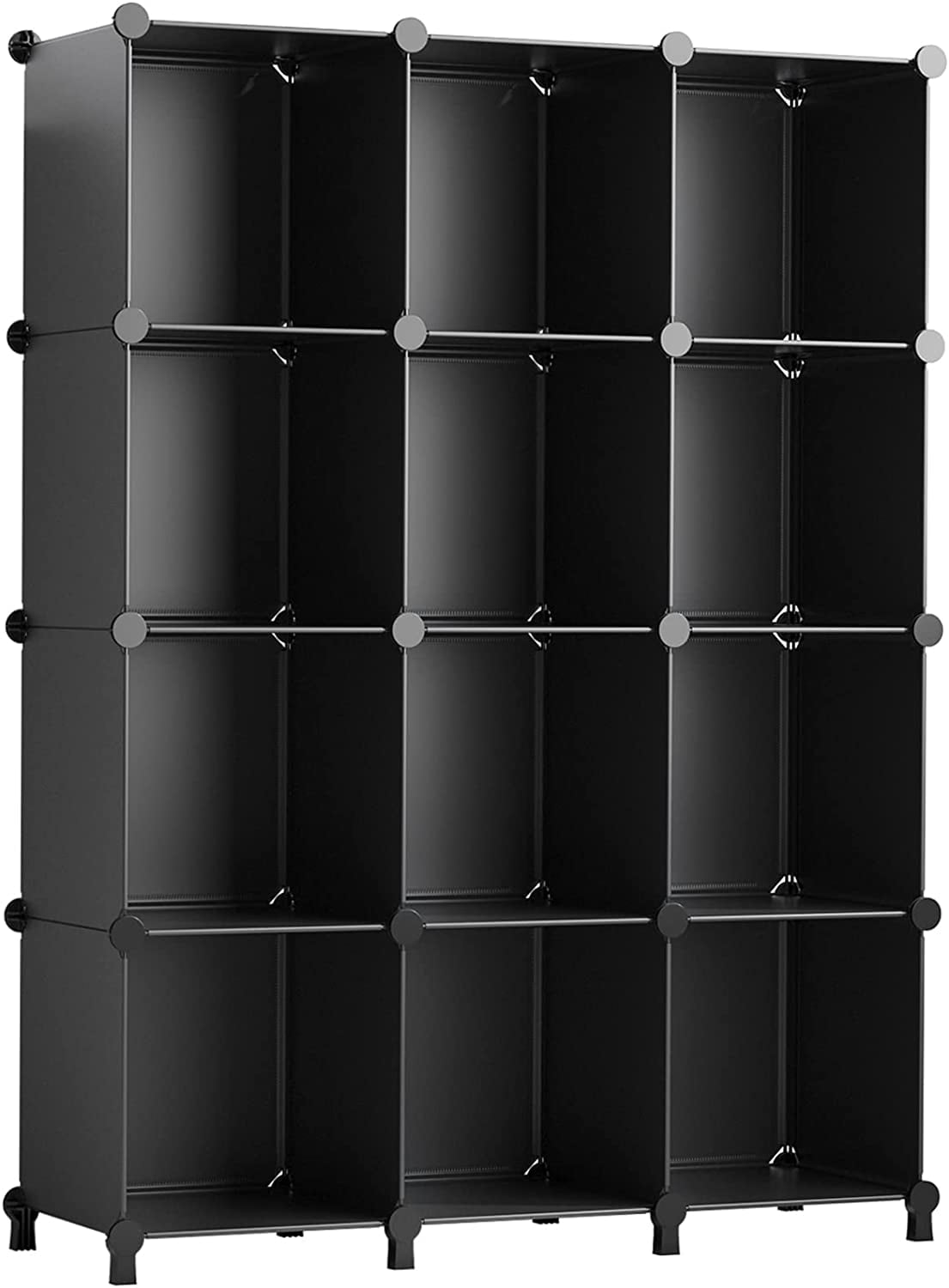 ZXNYH Cube Storage Organizer, 16 Cube Bookshelves Cubby Shelving Office ...