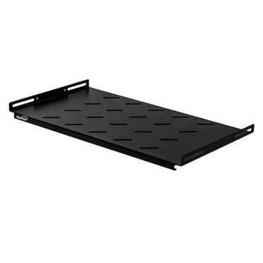 NavePoint Adjustable Rack Mount Server Shelf Shelves Rail Rails 1U ...