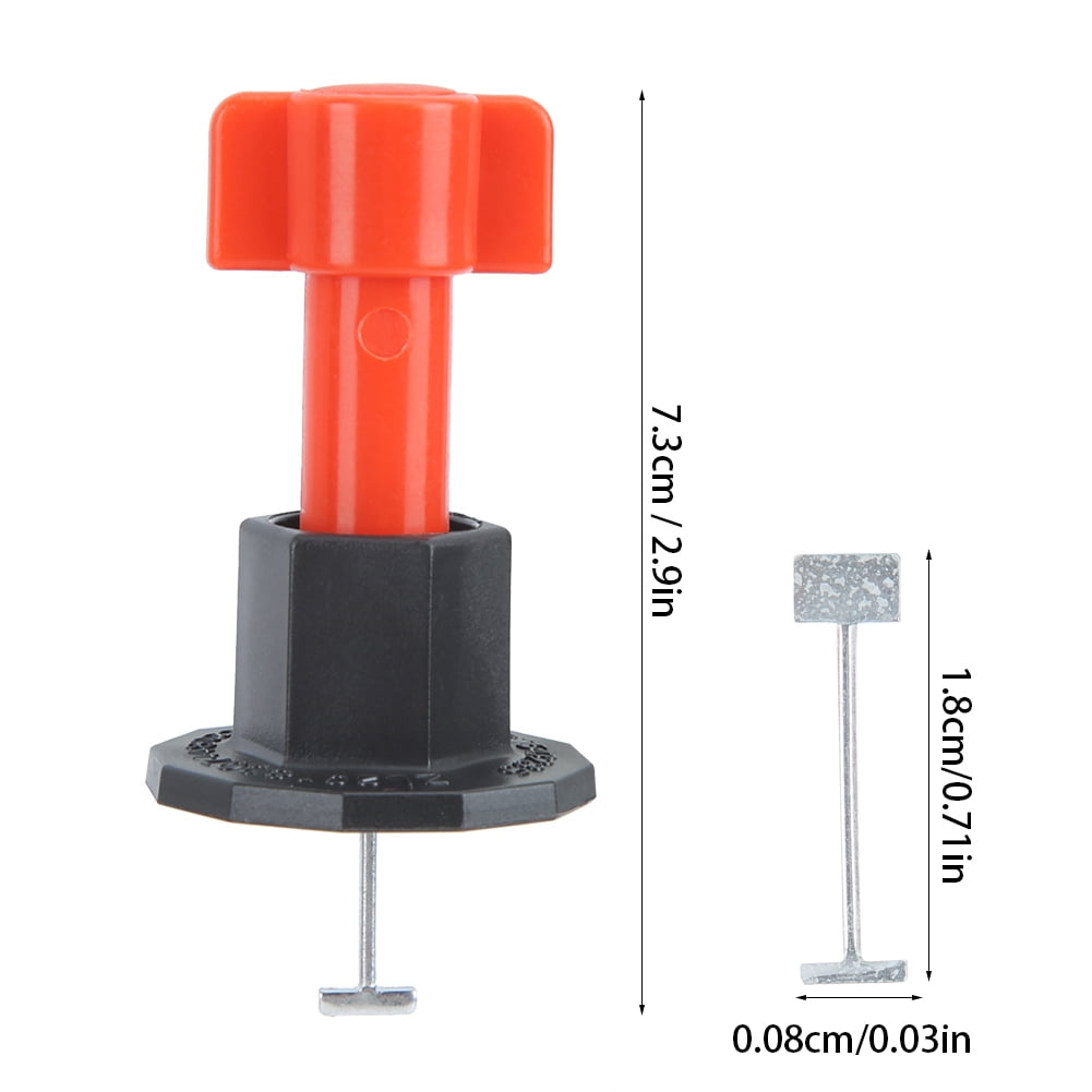 Buy Haofy Reusable T Pin Tile Leveling System Tile Leveling System For ...