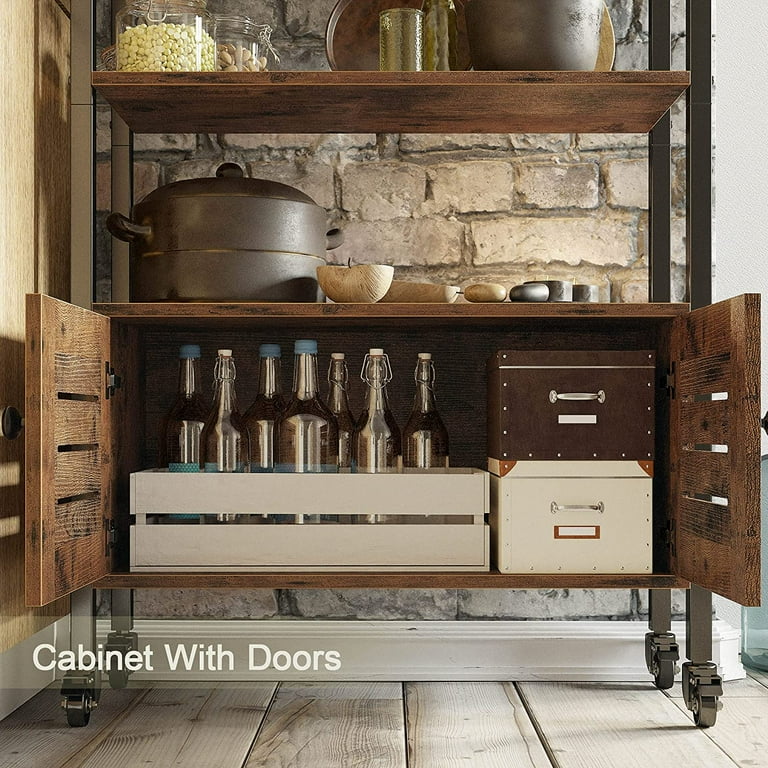 IRONCK Tall Bookshelves Furniture, Industrial Bookcase with IRONCK Tall Bookshelves Furniture, Industrial Bookcase with