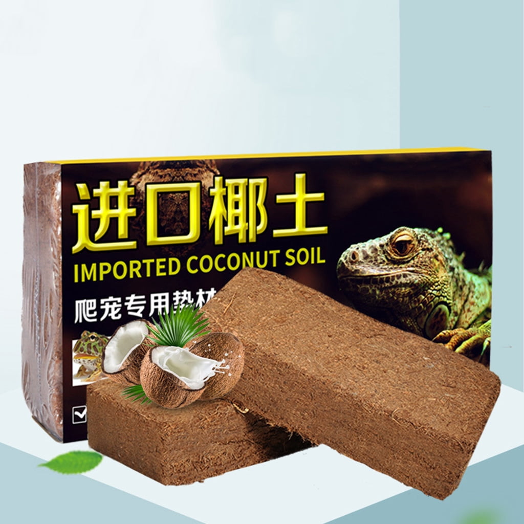 Buy Coconut Brick Soil 21oz Substrate for Reptiles Easy to Use Natural ...