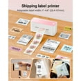 ASprink Shipping Label Printer - Bluetooth Thermal Label Printer for ...