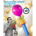 Balloon Pump Hand, Two-Way Dual Action Manual Pump Handheld for Foil ...