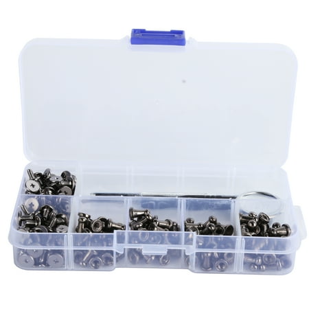 Octpeak Monk Head Rivets,Monk Head Rivets Aluminum Material Leather ...