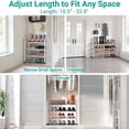 3 Tier White Expandable Metal Shoe Rack - Walmart.com
