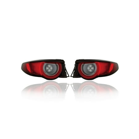 Tail Light Assembly - Compatible/Replacement for '19-21 Mazda Mazda3 ...