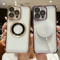Clear for iPhone 11 Pro Max Magnetic Case Compatible with MagSafe ...